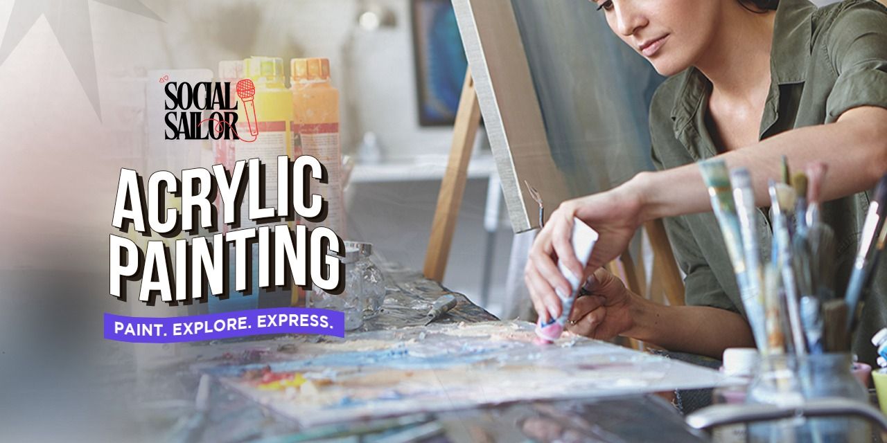 Acrylic Painting Date - East Region workshops Event Tickets Kolkata ...