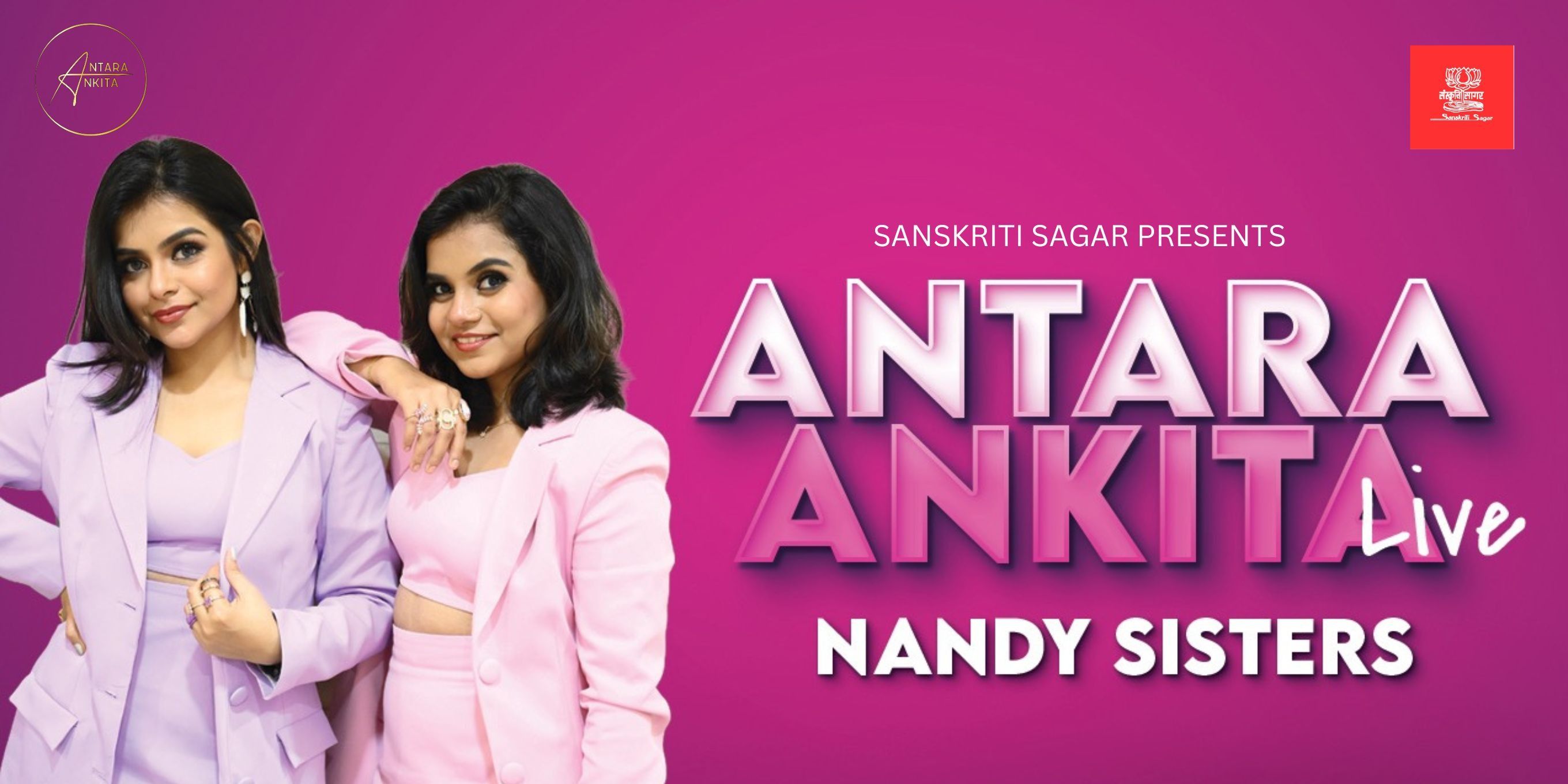 Antara Ankita Live ( Nandi Sisters ) music-shows Event Tickets Kolkata ...