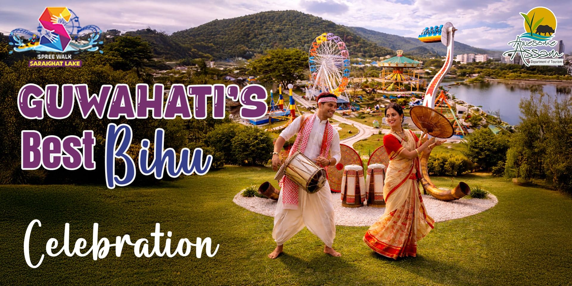 Bihu Celebration at Spreewalk Saraighat Park | festivals Tickets ...