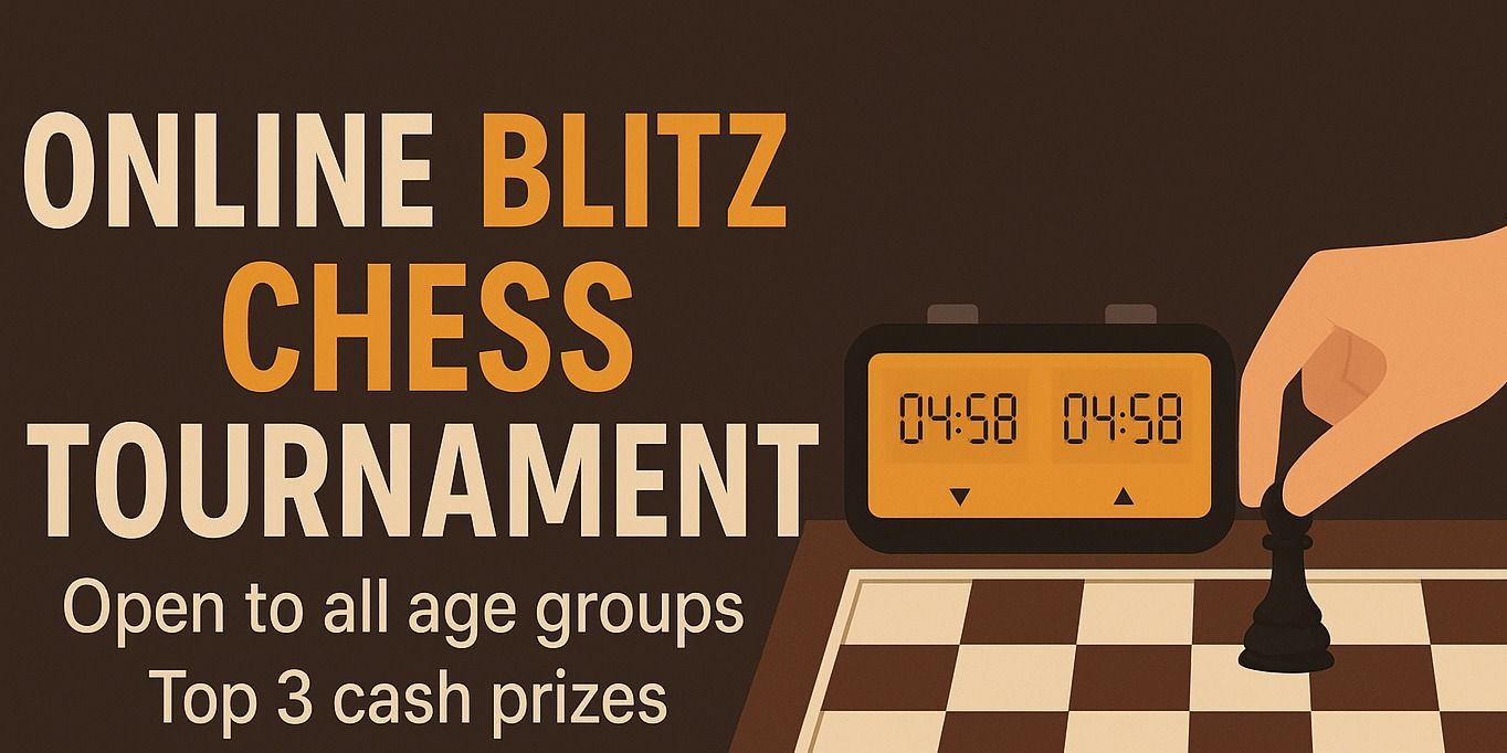 Blitz Chess Tournament (Online) - chess Event Tickets - BookMyShow