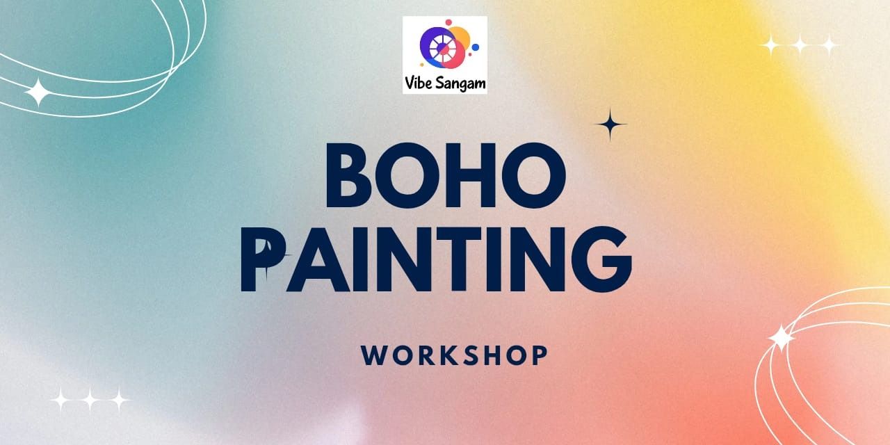 Boho Painting Workshop Workshops Event Tickets - BookMyShow