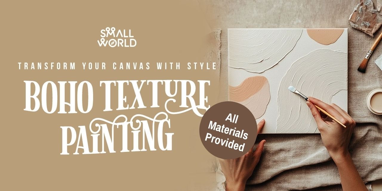 Boho texture painting Workshops Event Tickets - BookMyShow
