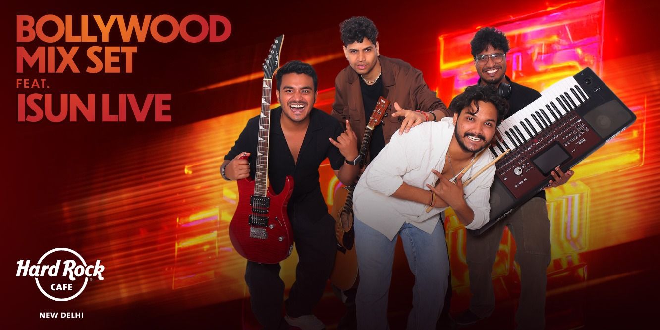 Bollywood Mix Set Ft. ISUN Live music-shows Event Tickets Delhi-NCR ...