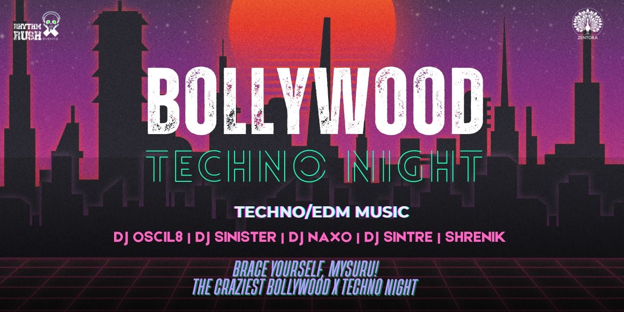 Bollywood techno night by rhythm rush events music-shows Event Tickets ...
