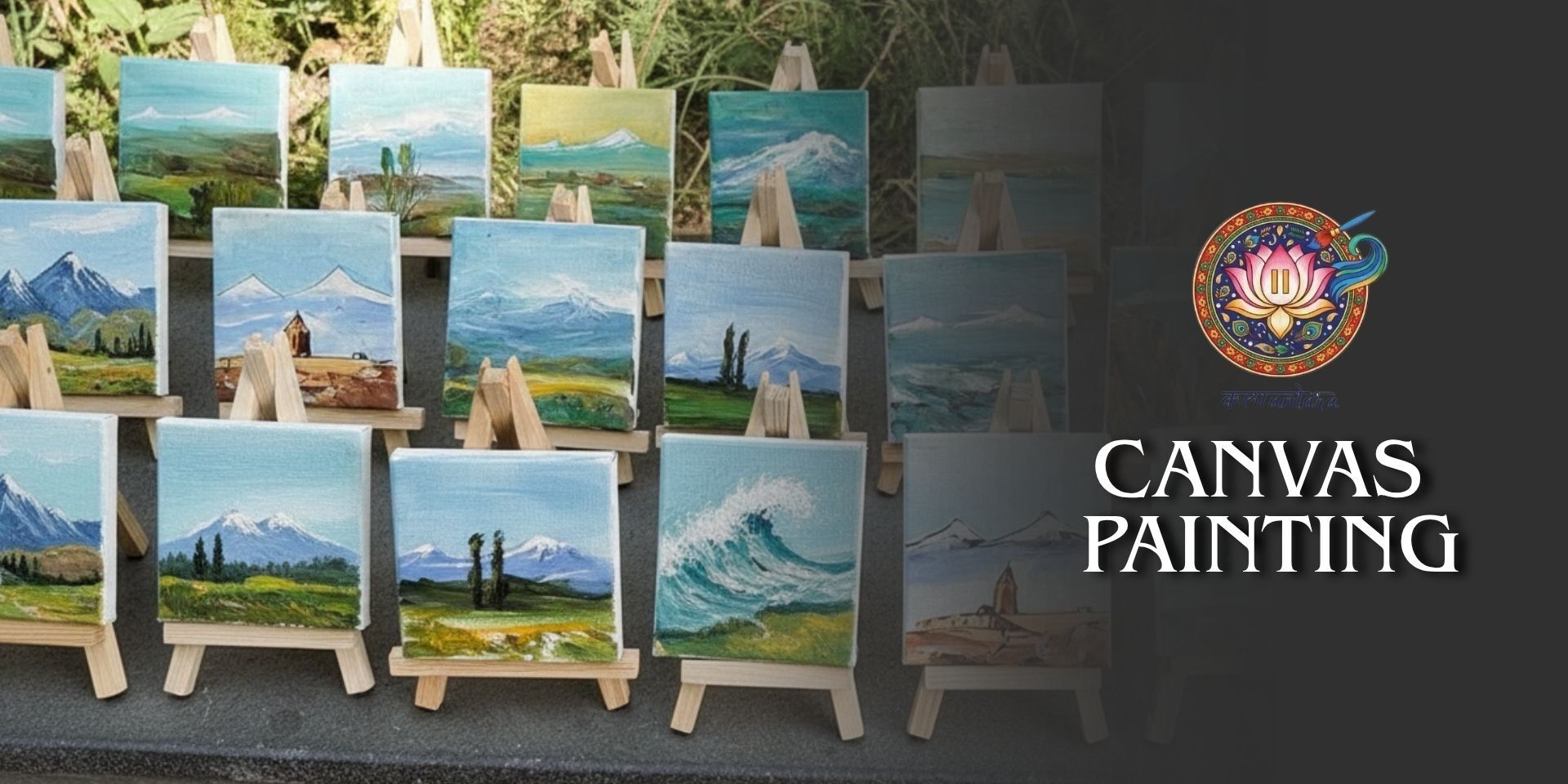 Canvas Painting - Kalaantara workshops Event Tickets Mumbai - BookMyShow