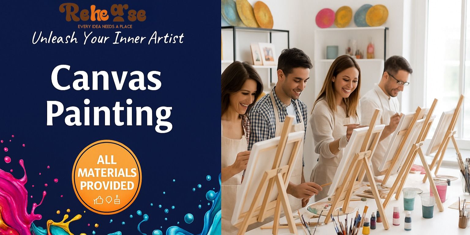 Canvas Painting Workshop workshops Event Tickets Kolkata - BookMyShow