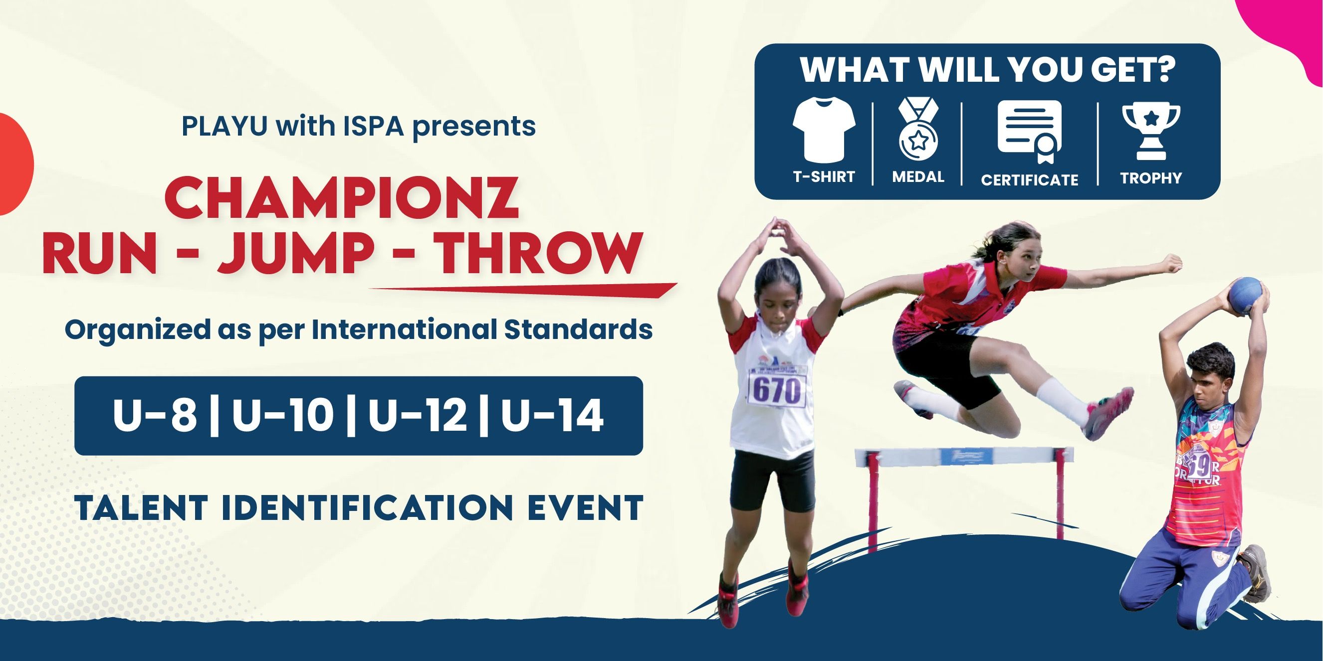 Championz (Run - Jump - Throw) - athletics Event Tickets - BookMyShow