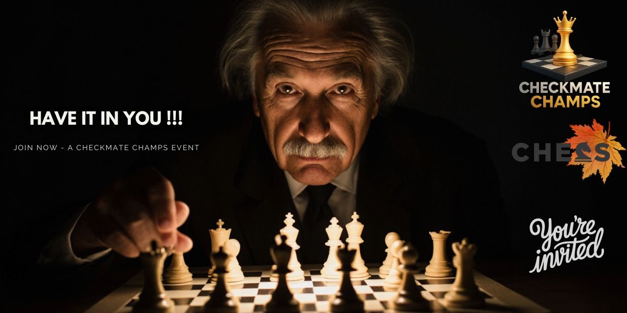 Checkmate Champs Chess Event for Sept 2025 - chess Event Tickets ...