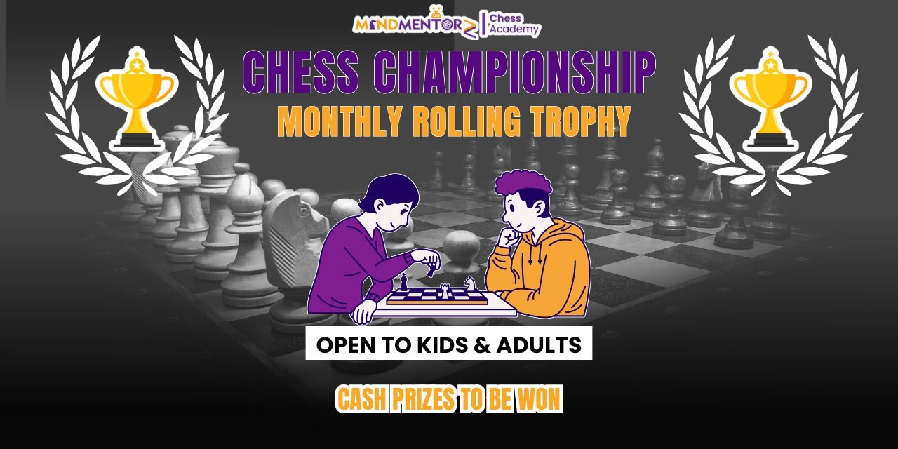 Chess Championship Monthly Rolling Trophy - chess Event Tickets ...