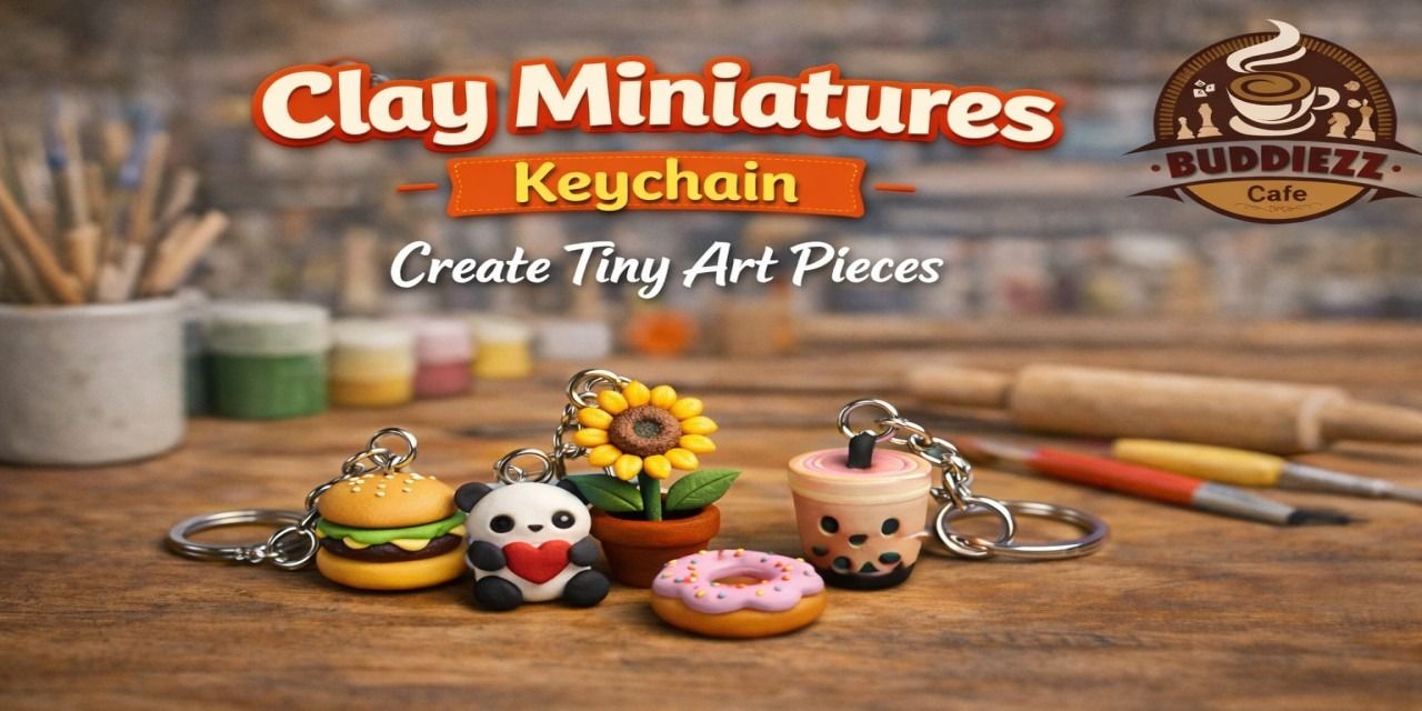 Clay Miniatures Keychain workshops Event Tickets Mumbai - BookMyShow