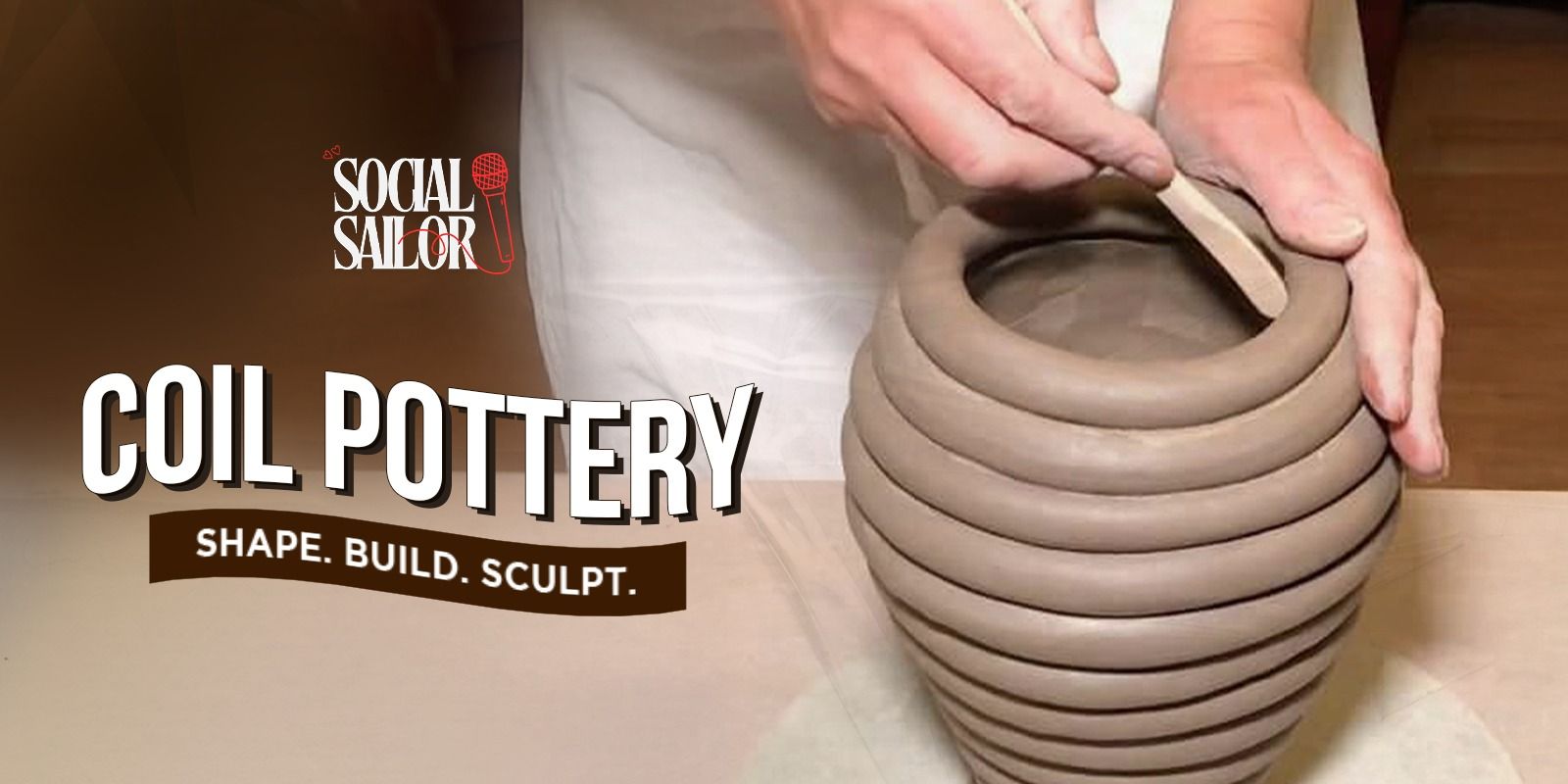 Coil Pottery Date for Couples and Friends Workshops Event Tickets ...