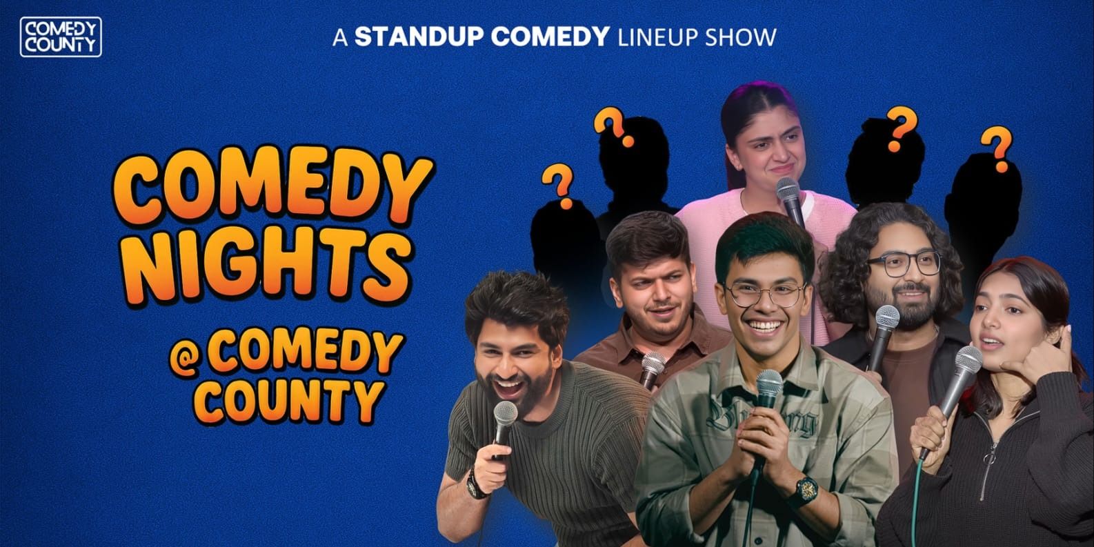 Comedy Nights @Comedy County comedy-shows Event Tickets Delhi-NCR ...