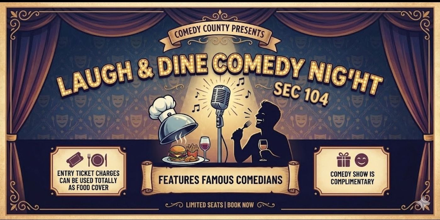 COMEDY SHOW NOIDA SEC 104 comedy-shows Event Tickets Delhi-NCR - BookMyShow