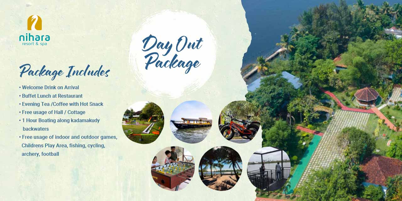 Day Outing @Nihara Resort & Spa Kadamakudy Island | amusement-parks ...