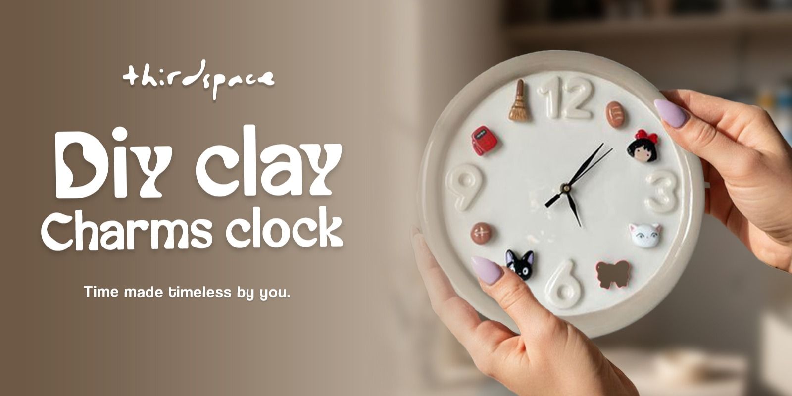 DIY Clay Charms Clock Workshops Event Tickets - BookMyShow