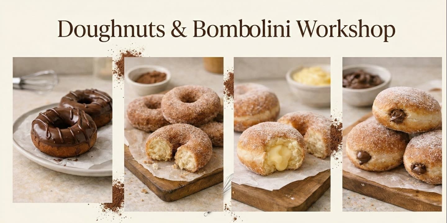 Doughnuts & Bombolini Workshop workshops Event Tickets Chennai - BookMyShow