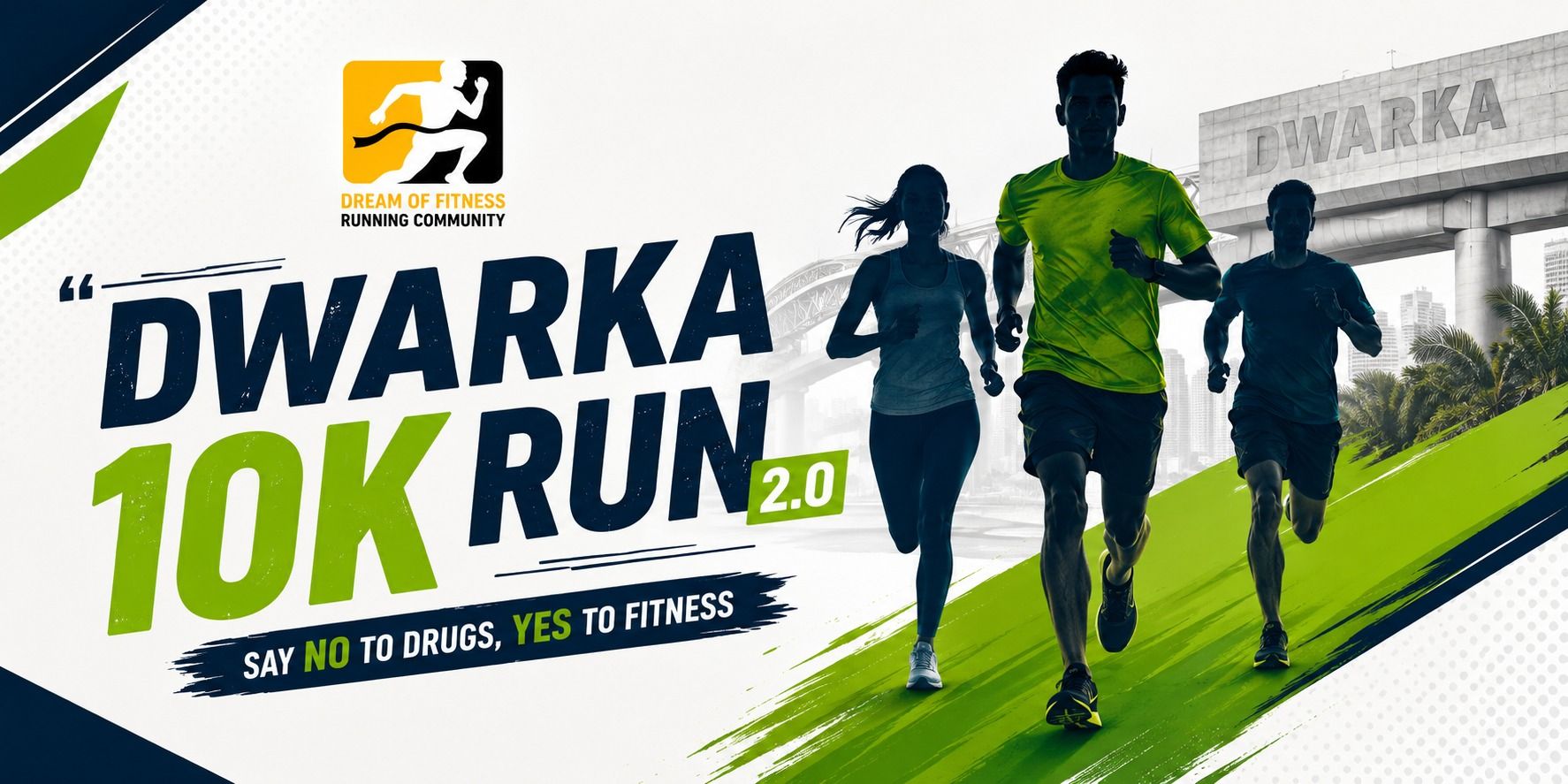 Dwarka 10k Run 2.0 - running Event Tickets - BookMyShow