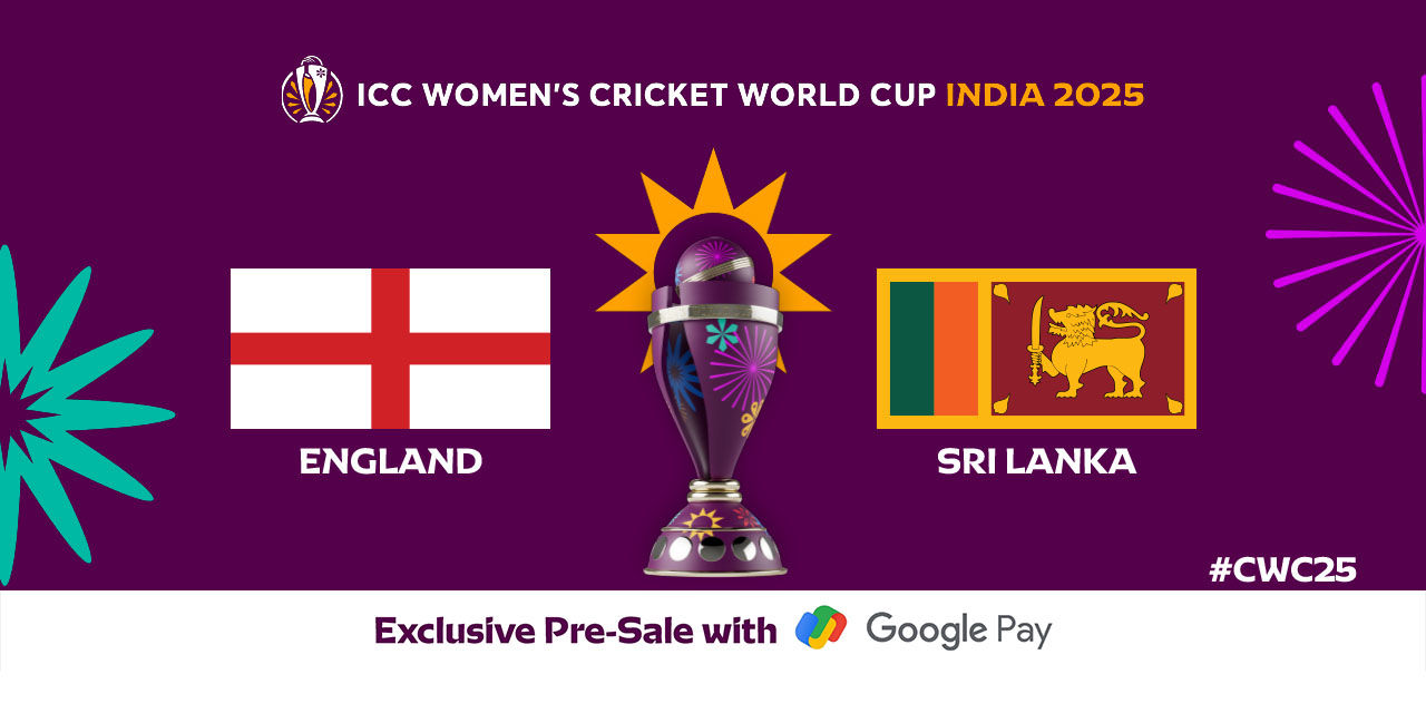 ENG vs SL Women's World Cup 2025 Tickets - BookMyShow