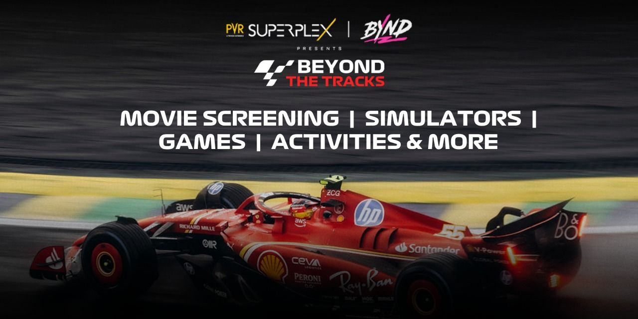F1 BEYOND THE TRACK: Movie Screening + Experience music-shows Event ...