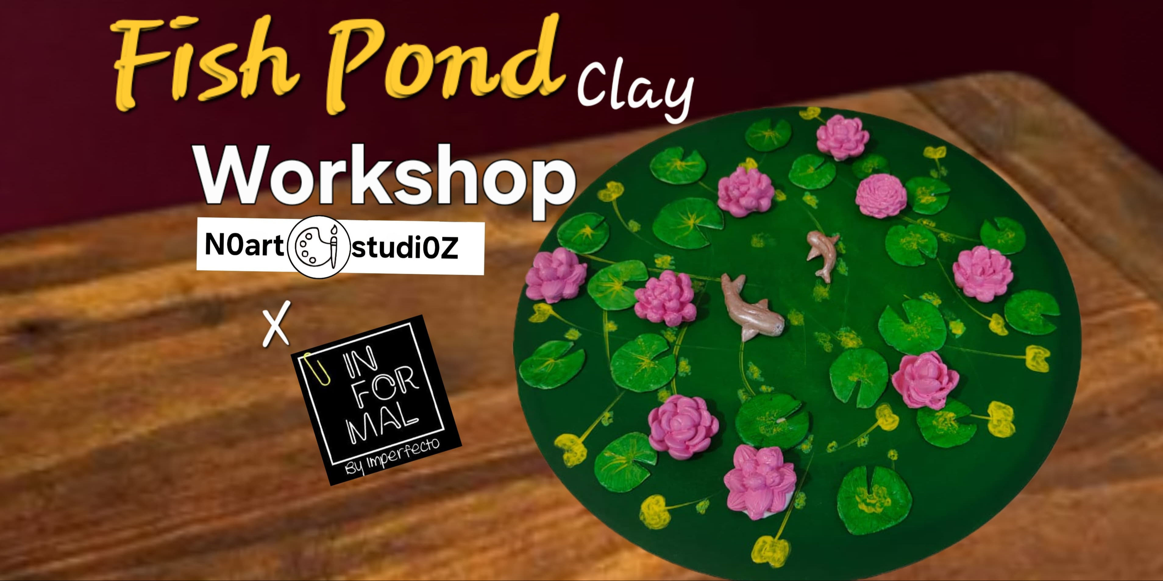 Fish Pond Clay Workshop by NOart studiOZ workshops Event Tickets Delhi ...