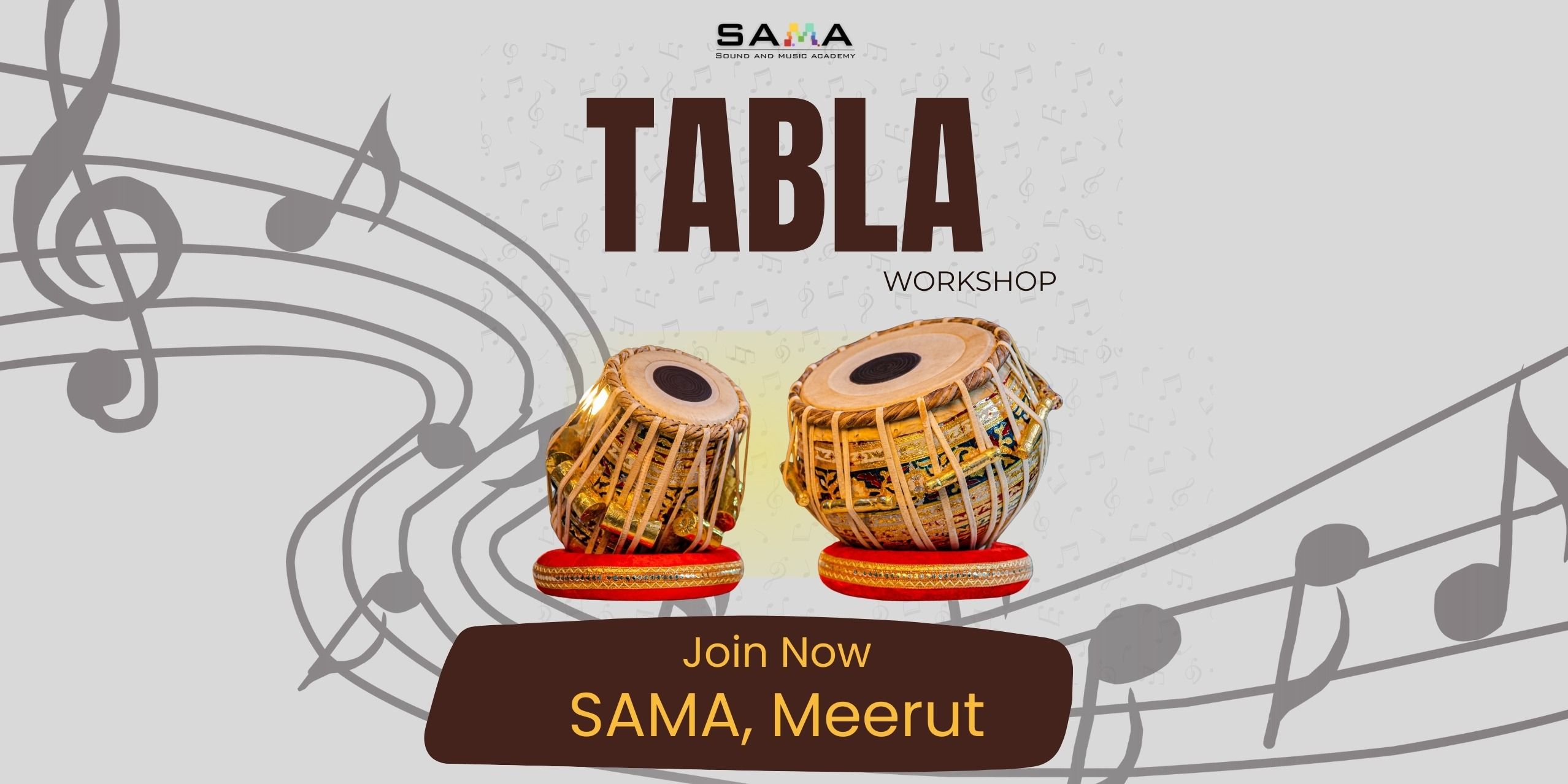 Free Tabla Workshop at SAMA, Meerut workshops Event Tickets Meerut ...