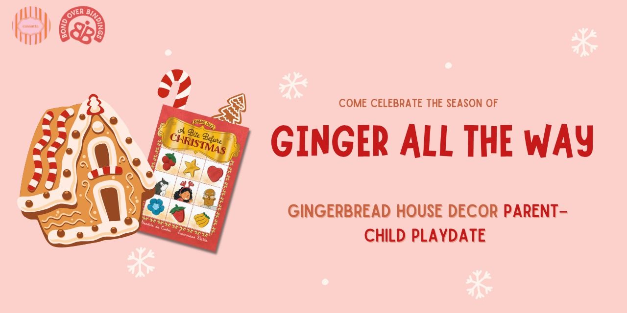 Gingerbread House Decor at Bond Over Bindings kids Event Tickets ...