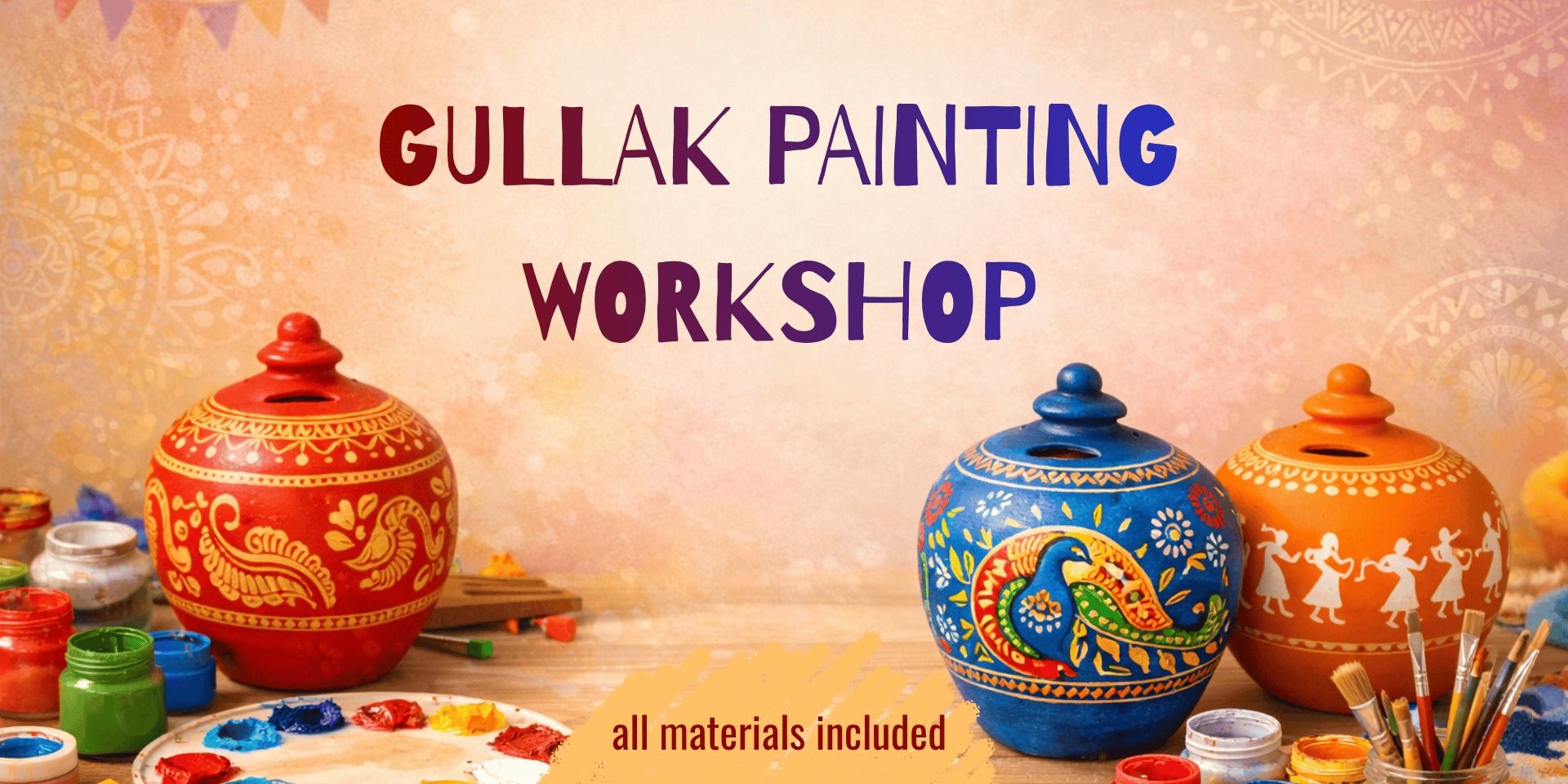 Gullak Painting Workshop Workshops Event Tickets - BookMyShow