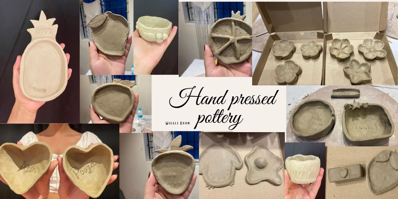 Hand pressed Pottery workshops Event Tickets Chennai - BookMyShow