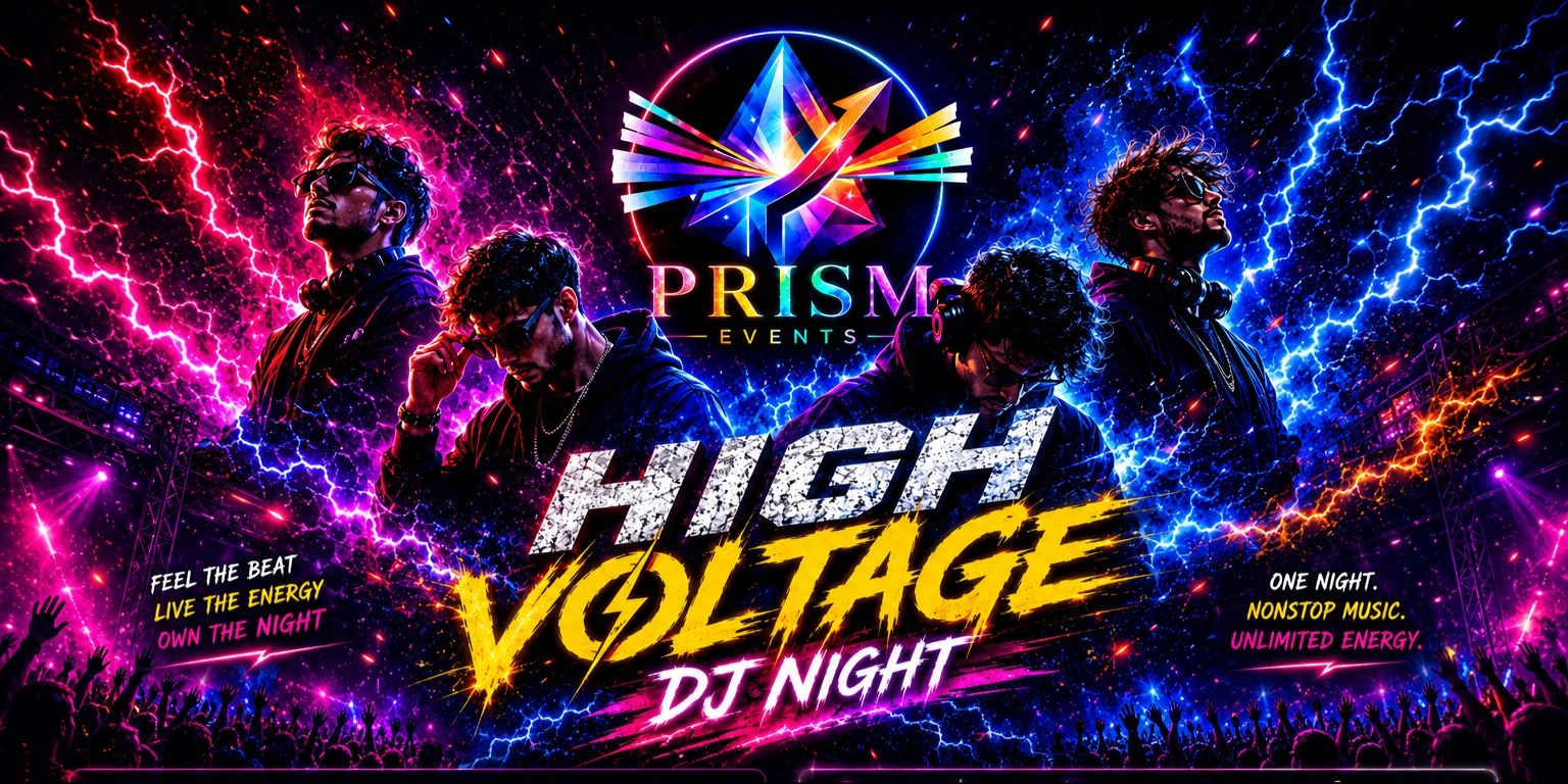 HIGH VOLTAGE DJ NIGHT music-shows Event Tickets Ahmedabad - BookMyShow