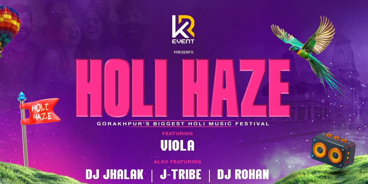 HOLI HAZE music-shows Event Tickets Gorakhpur - BookMyShow