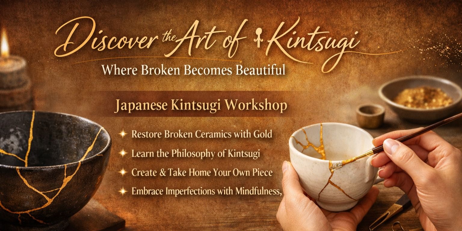 Japanese Kintsugi Workshop workshops Event Tickets Bengaluru - BookMyShow