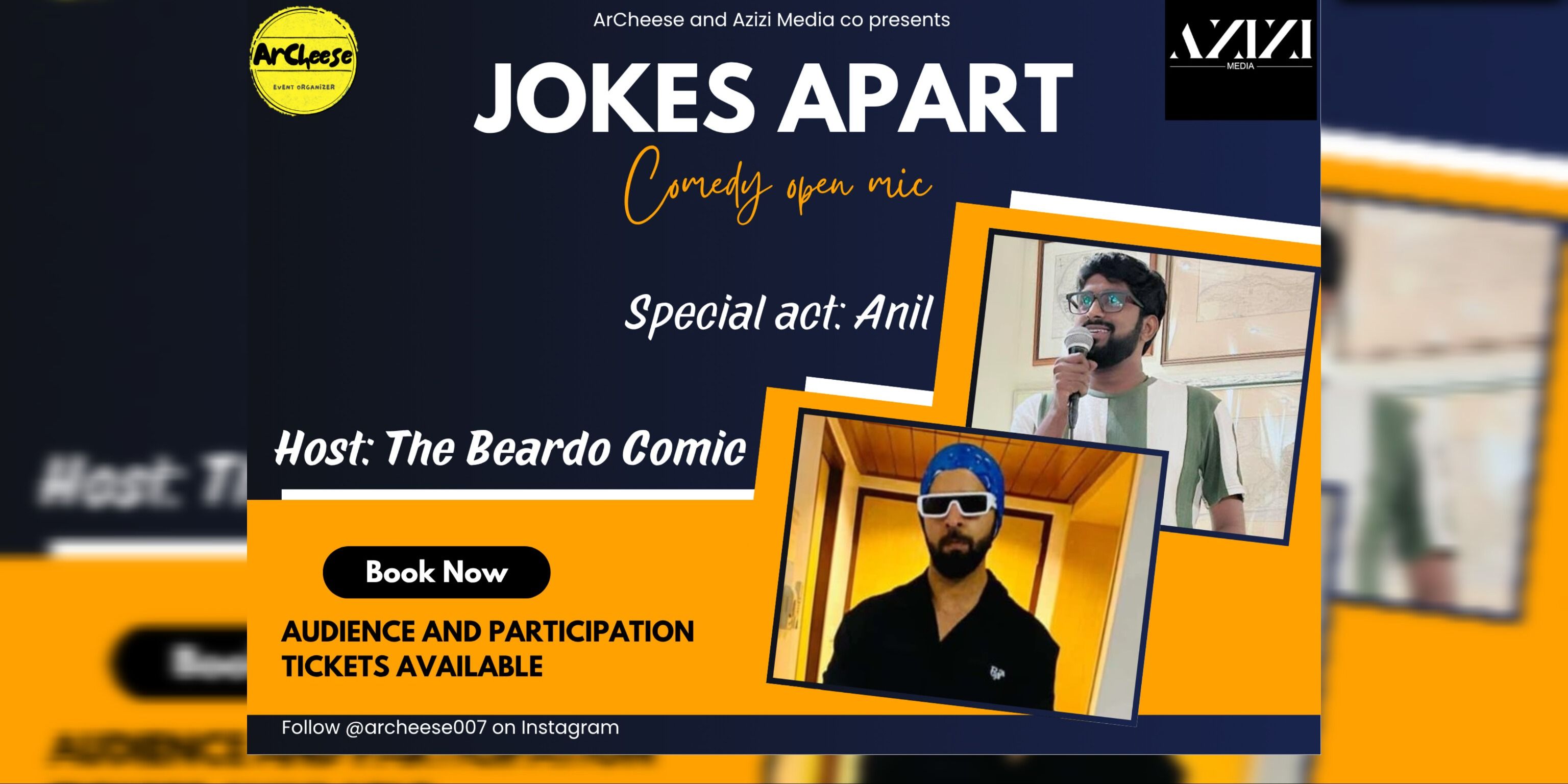 Jokes Apart comedy-shows Event Tickets Mumbai - BookMyShow