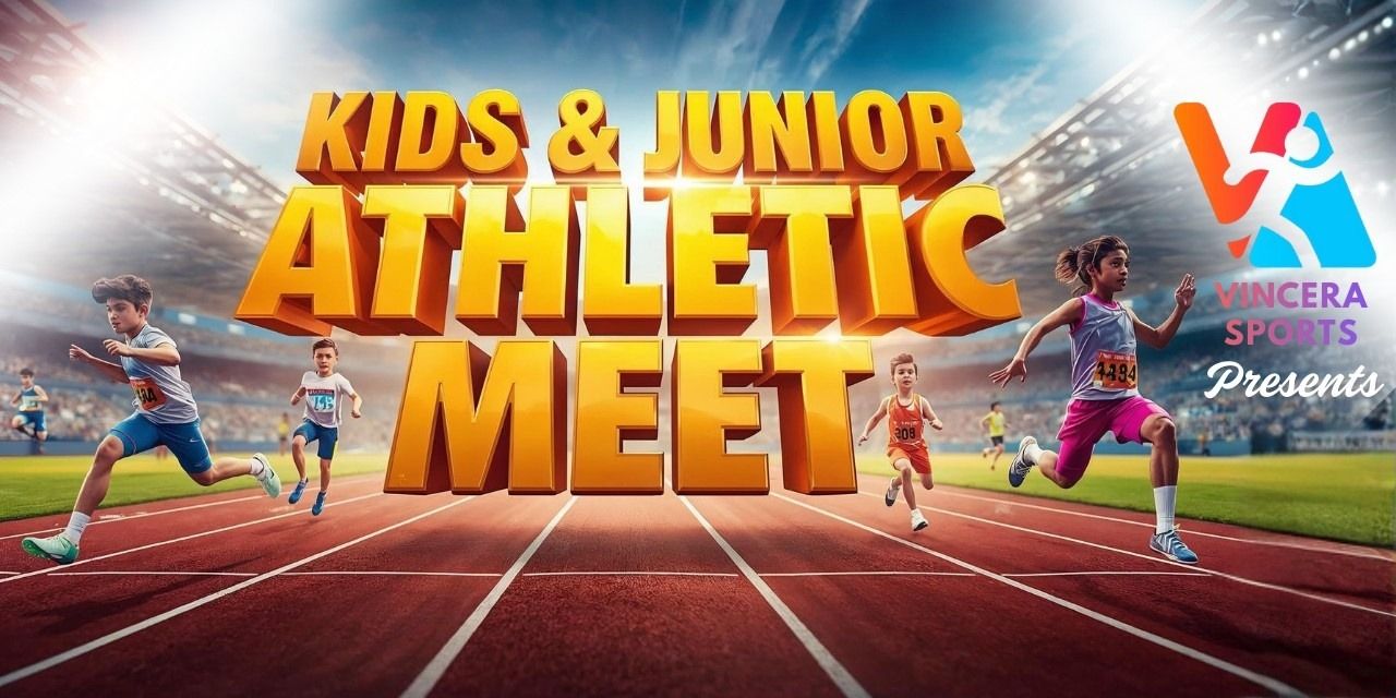 KIDS & JUNIOR ATHLETIC MEET 2026 - athletics Event Tickets - BookMyShow