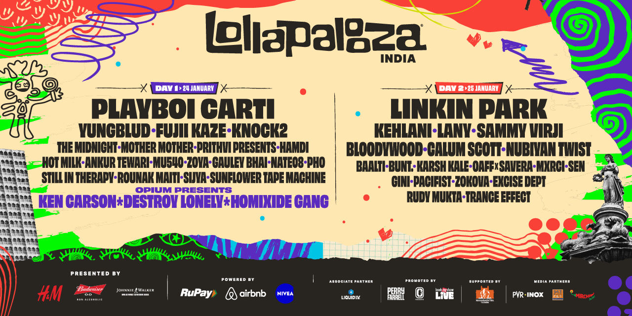 Lollapalooza India 2026 Tickets & Passes in Mumbai