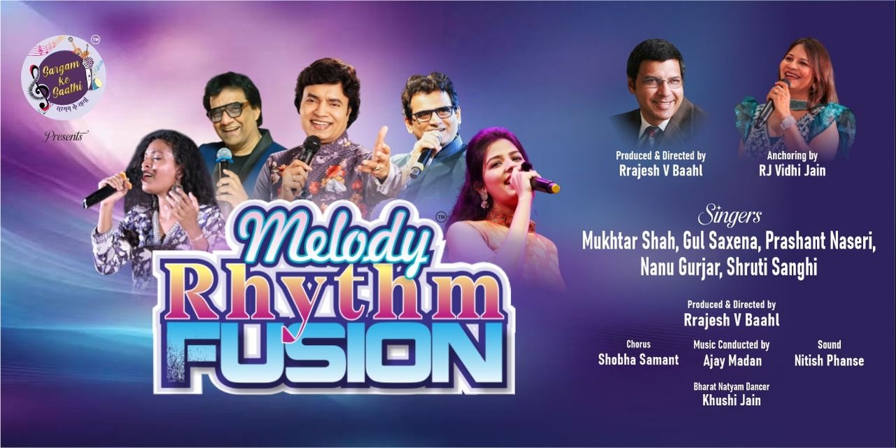 Melody Rhythm Fusion music-shows Event Tickets Mumbai - BookMyShow