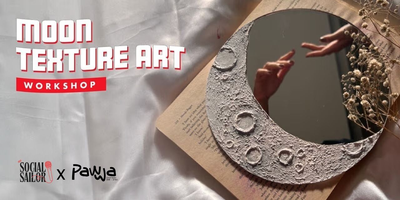 Moon Texture Art Workshop workshops Event Tickets Hyderabad - BookMyShow