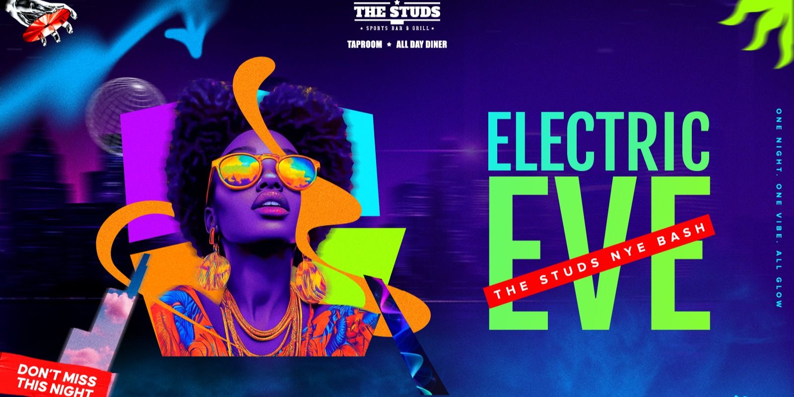 Most Electrifying New Year Party at The Studs nye-parties Event Tickets ...