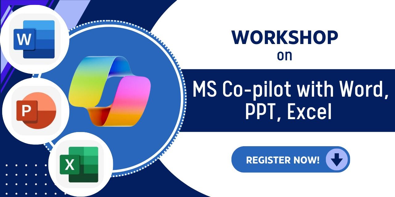 MS Co-pilot with Word, PPT, Excel workshops Event Tickets Mumbai ...