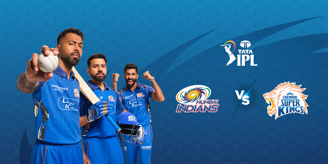Mumbai Indians vs Chennai Super Kings - cricket Event Tickets - BookMyShow