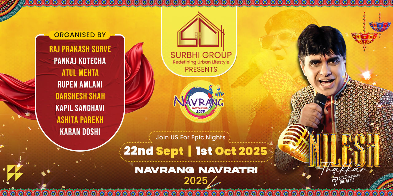 Navrang Navaratri 2025 With Nilesh Thakkar | navratri Tickets Mumbai ...