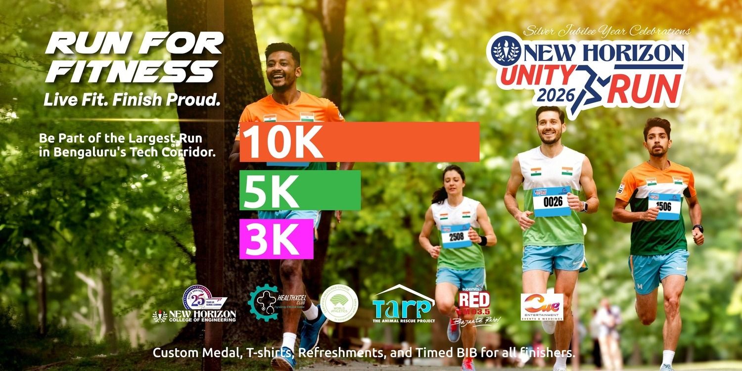 New Horizon Unity Run 2026 - running Event Tickets - BookMyShow