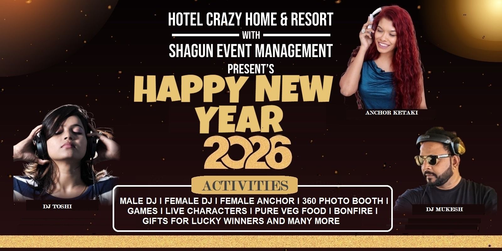 NEW YEAR EVENT nye-parties Event Tickets Jalgaon - BookMyShow