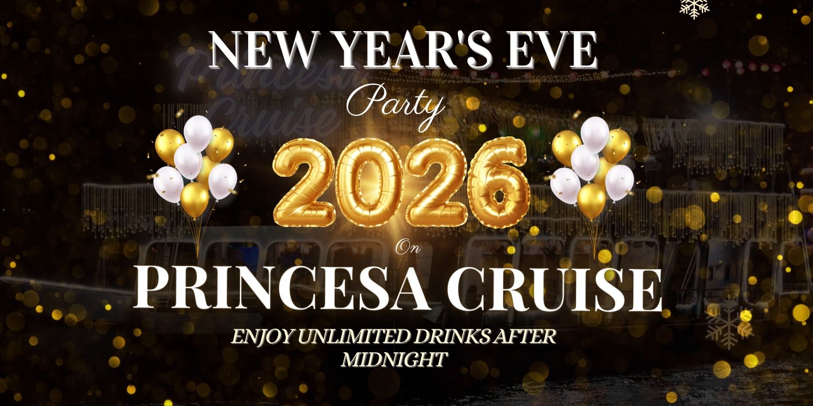 New Year's EVE Celebration on Princesa Cruise Goa nye-parties Event ...