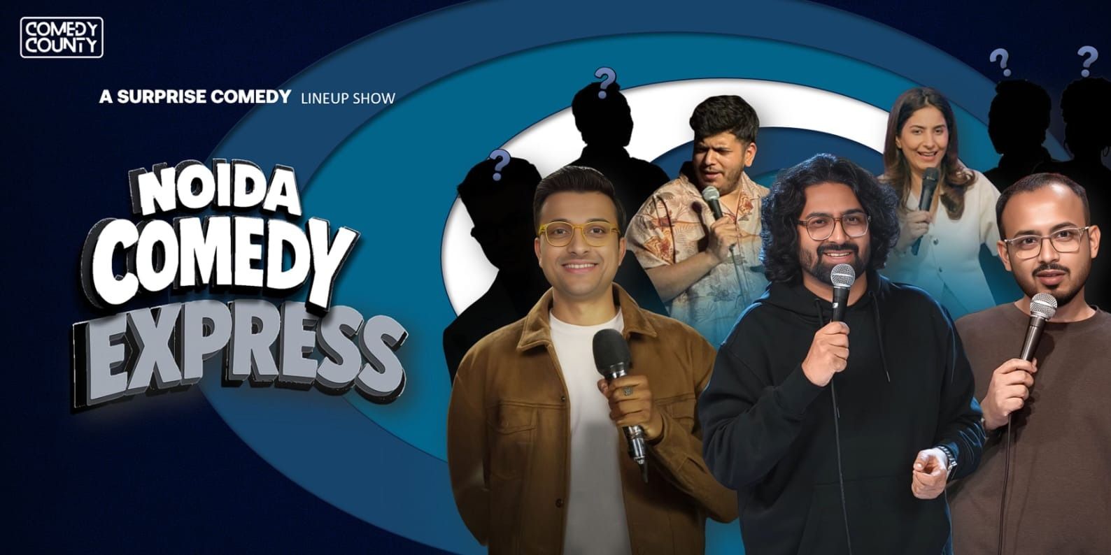 Noida Comedy Express comedy-shows Event Tickets Delhi-NCR - BookMyShow
