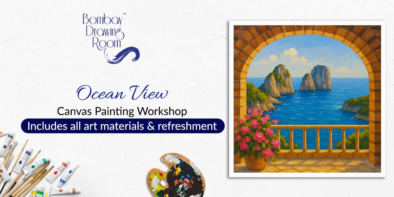 Ocean View Canvas Painting Workshop, Khar workshops Event Tickets ...