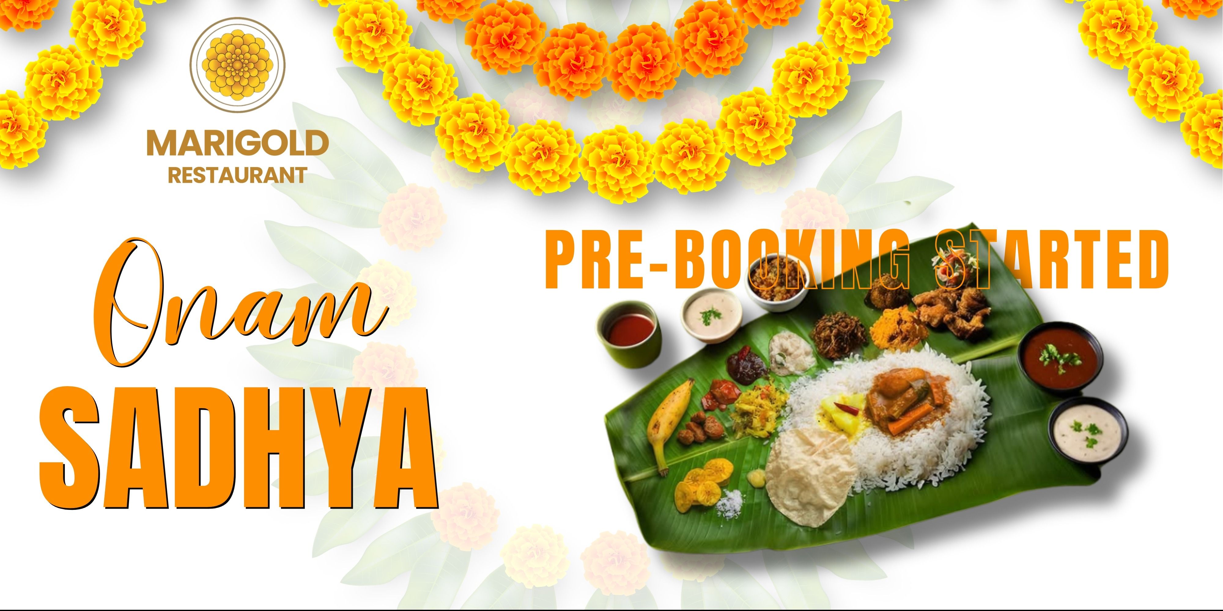 Onam Sadhya in Whitefield Bangalore | food-and-drinks Tickets Bengaluru ...