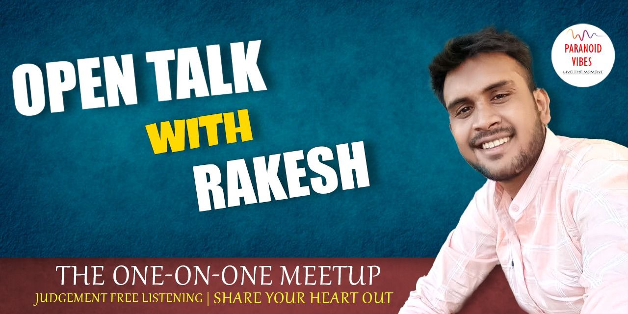 Open talk with Rakesh English Hindi improv-theatre Play in Delhi-NCR ...