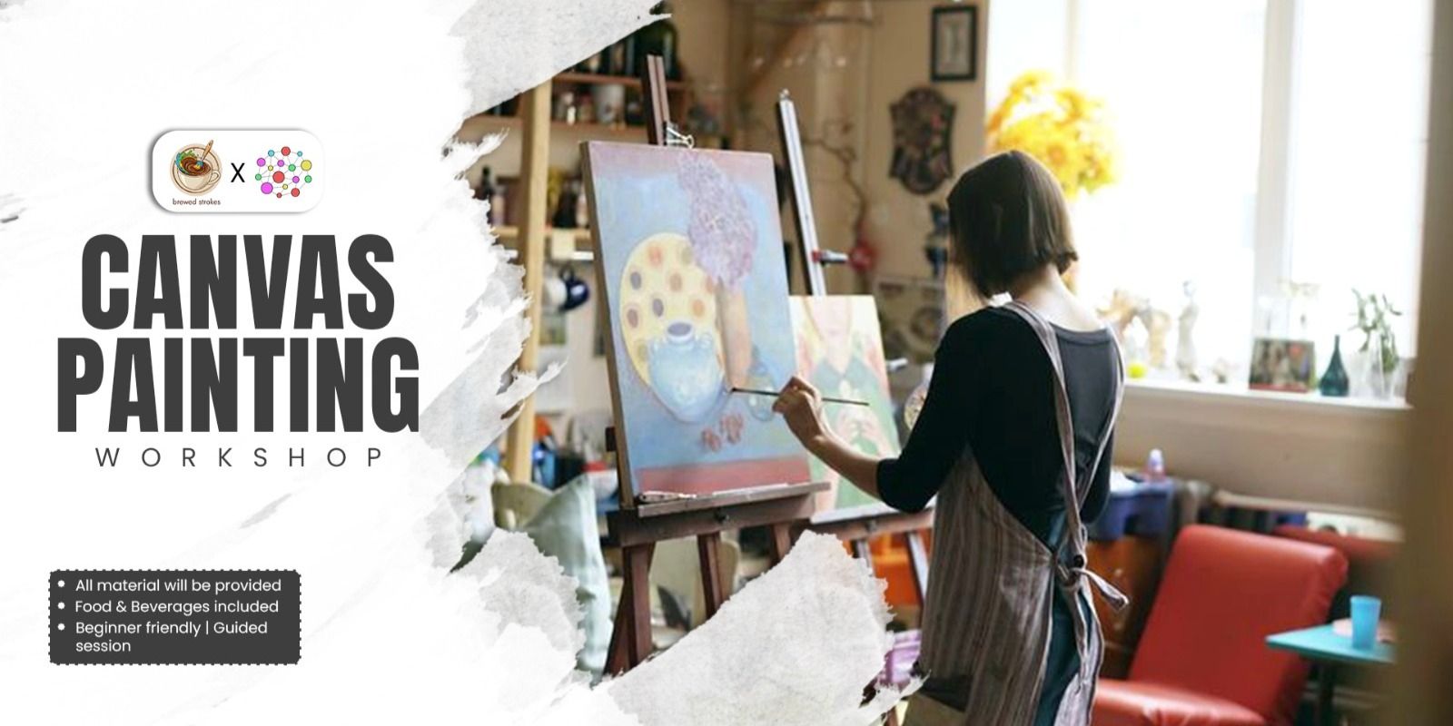 Pause & Paint: A Canvas Painting Workshop workshops Event Tickets Pune ...