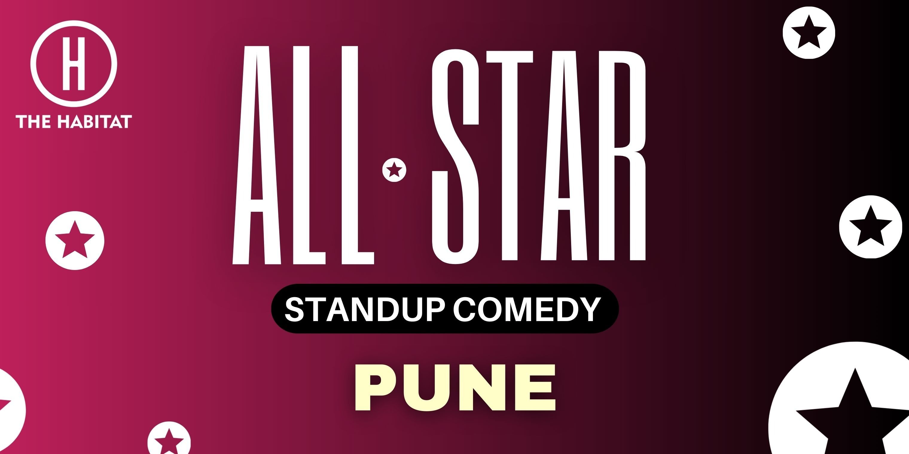 Pune All Star Standup Comedy comedy-shows Event Tickets Pune - BookMyShow