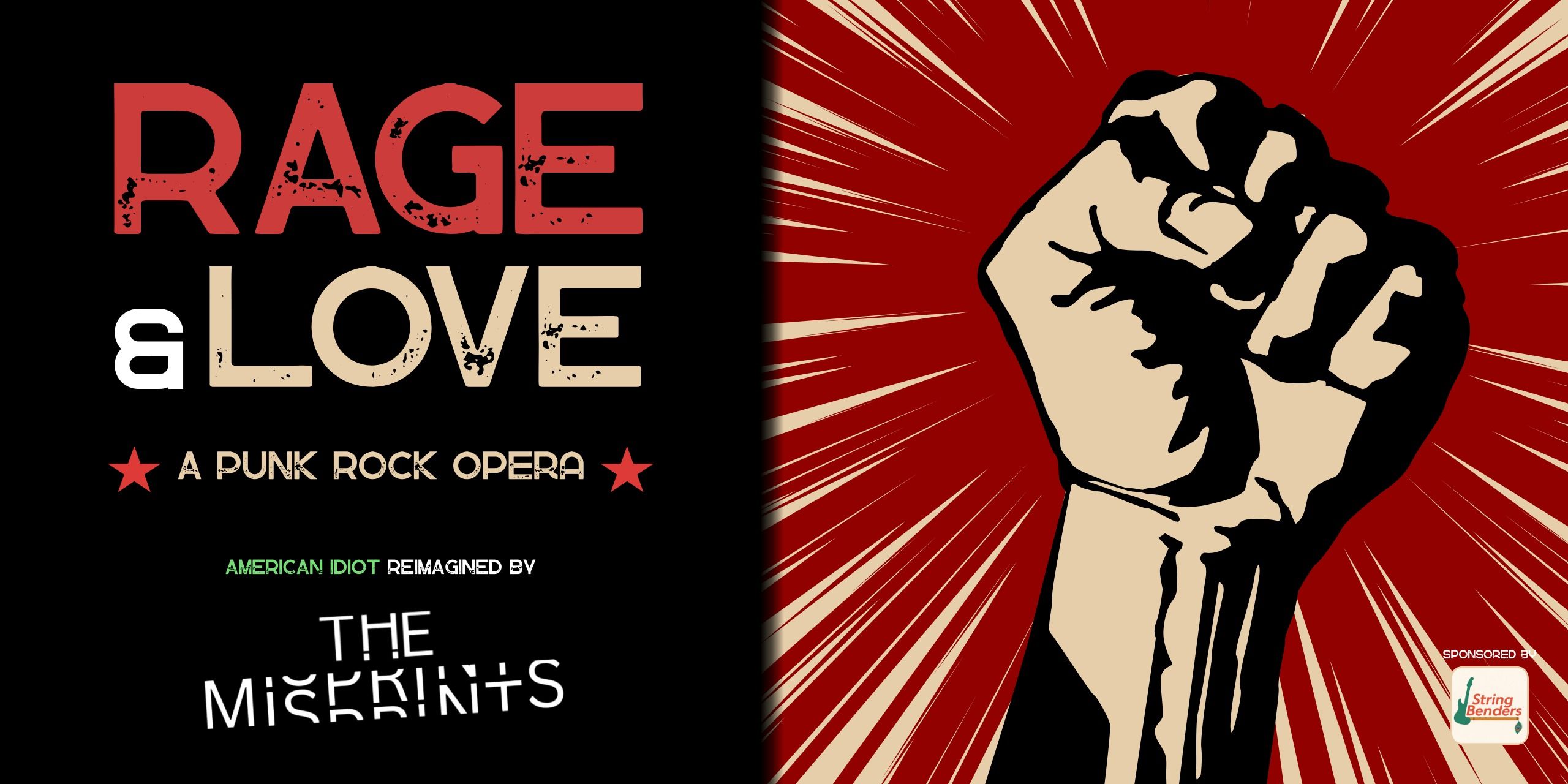 Rage and Love - A Punk Rock Opera by The Misprints music-shows Event ...